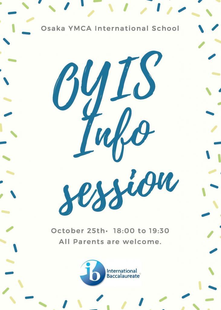 Information session - Osaka YMCA International School