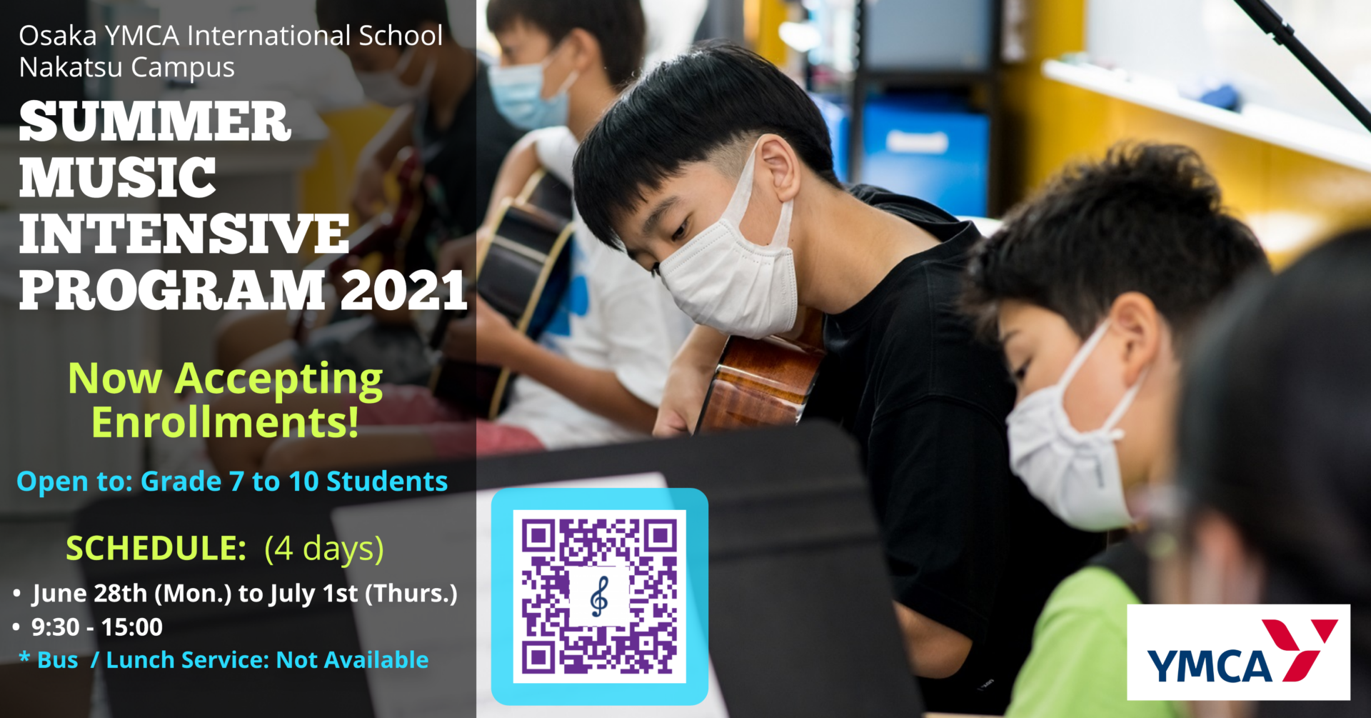 Summer Intensive Programs at OYIS - Osaka YMCA International School